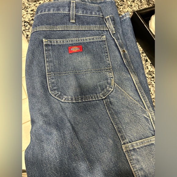Dickies | Pants | Dickies Faded Midwash Denim Carpenter Pants 36x32 Y2k Vtg Streetwear | Poshmark